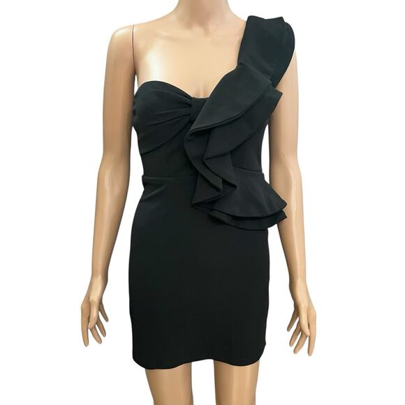 Hello Molly | Dresses | Hello Molly Just Us Mini Dress Size 2 Us Black ...